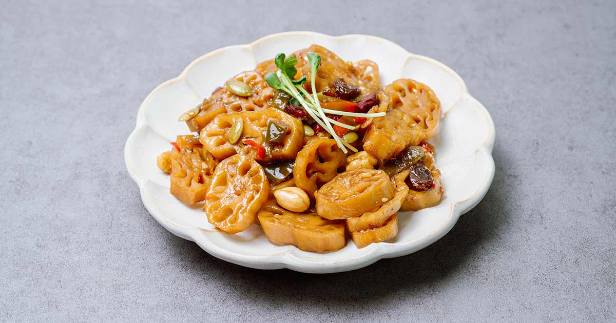 Stir-Fried Japanese Lotus Root Recipe | Miditer